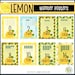 Lemon Classroom Decor Bundle: Modern Farmhouse Theme (editable) - Etsy