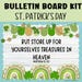 St. Patrick's Day Bulletin Board and Door Decor | Luck Themed Bulletin ...