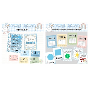 Groovy Silly Goose Classroom Decor Bundle: Pastel Theme - Etsy