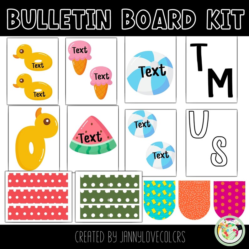 Floating Into Summer Bulletin Board Kit | Door Decor | Classroom Decor ...