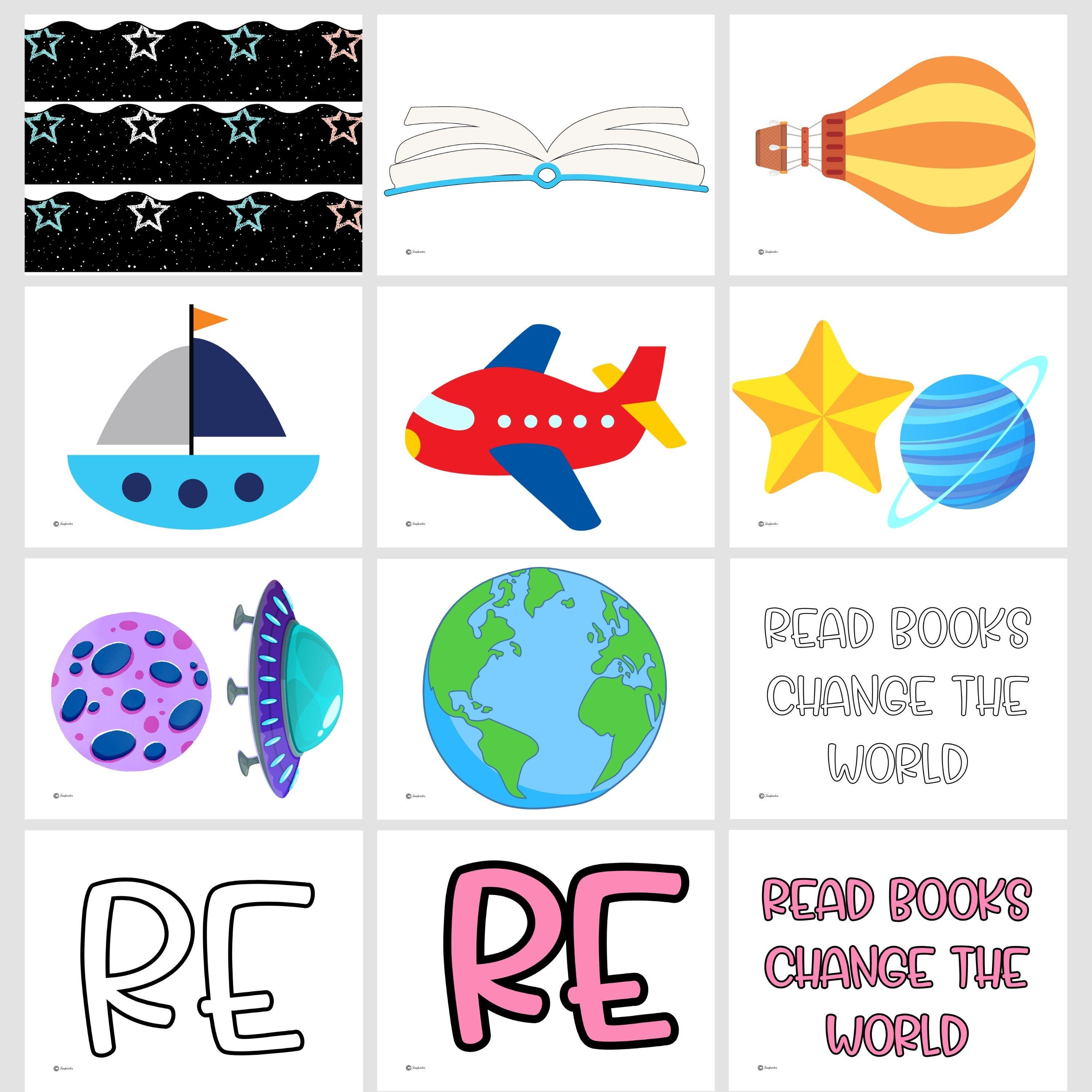Reading Bulletin Board Kit: Library Classroom Decor (PDF) - Etsy