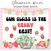 Strawberry Theme Classroom Decor Bundle | Printable | Editable | Door ...