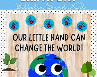 Earth Day Bulletin Board Kit: Classroom Door Decor (digital Download ...