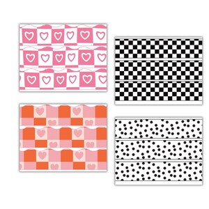 February Valentine Bulletin Board | Retro Groovy Decor | Printable ...