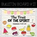 Fruit of the Spirit Bulletin Board Kit: Christian Classroom Decor ...