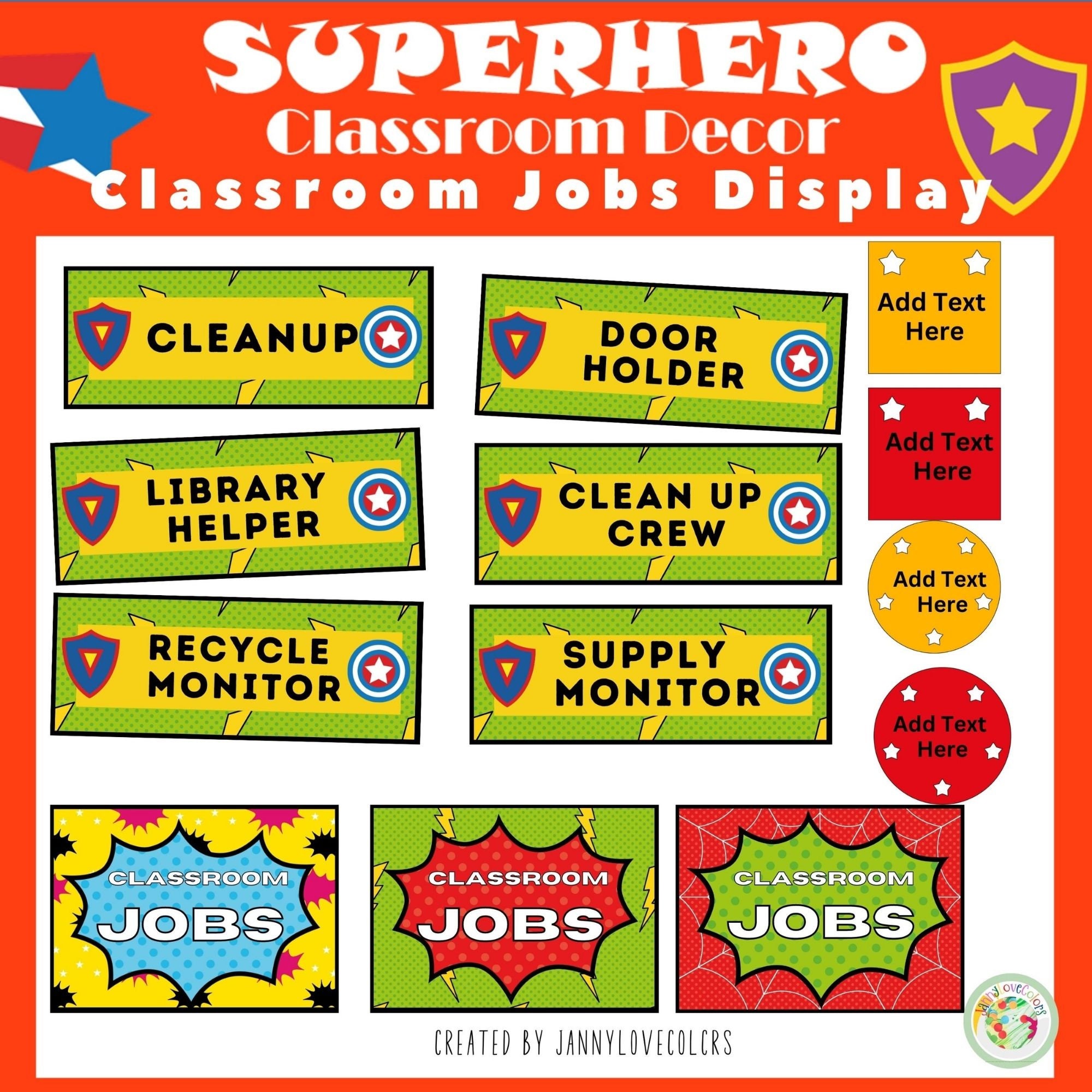 Superhero Classroom Decor Bundle: Editable Back to School Theme - Etsy