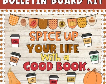 Fall Bulletin Board Precut Kit | Precut Autumn Classroom Door Decor Set ...