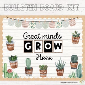 Plant Seeds of Kindness Bulletin Board Kit Classroom Decor Door Decor ...