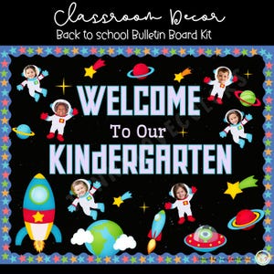 Space Bulletin Board Kit: Back to School Classroom Decor (editable ...