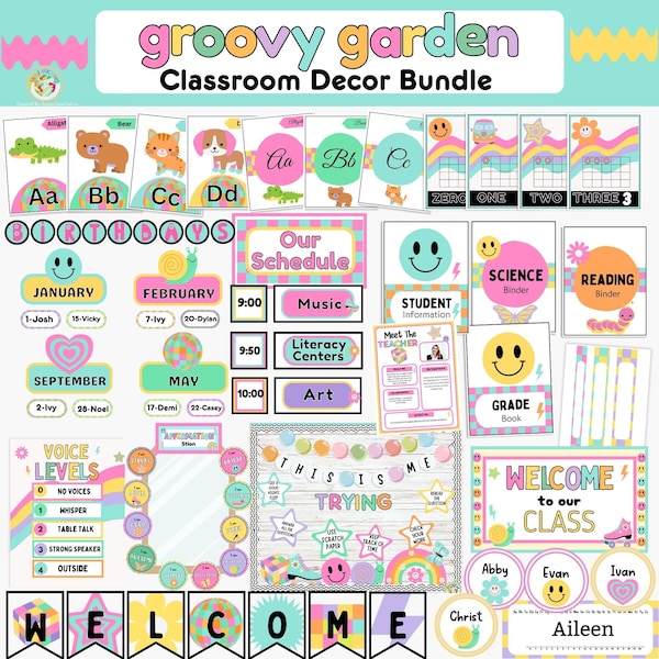 Classroom Decor Bundle - Etsy