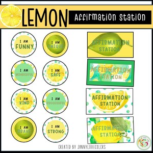 Lemon Classroom Decor Bundle: Modern Farmhouse Theme (editable) - Etsy