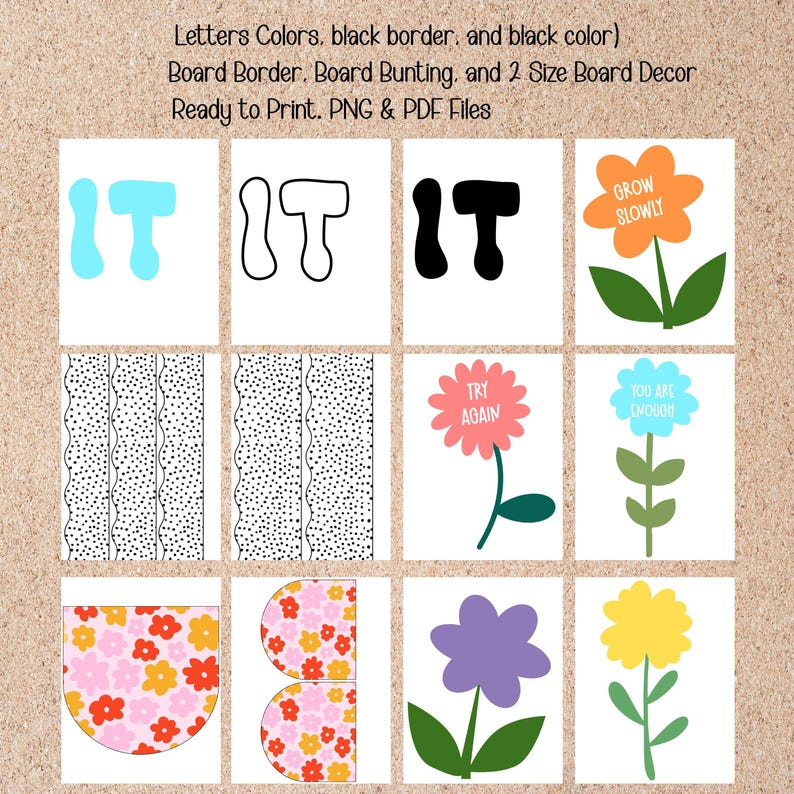 Spring Bulletin Board Kit | Growth Mindset Posters | SEL Classroom ...