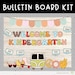 Welcome to Our Crew Back to School Bulletin Board - Door Kit | Editable ...