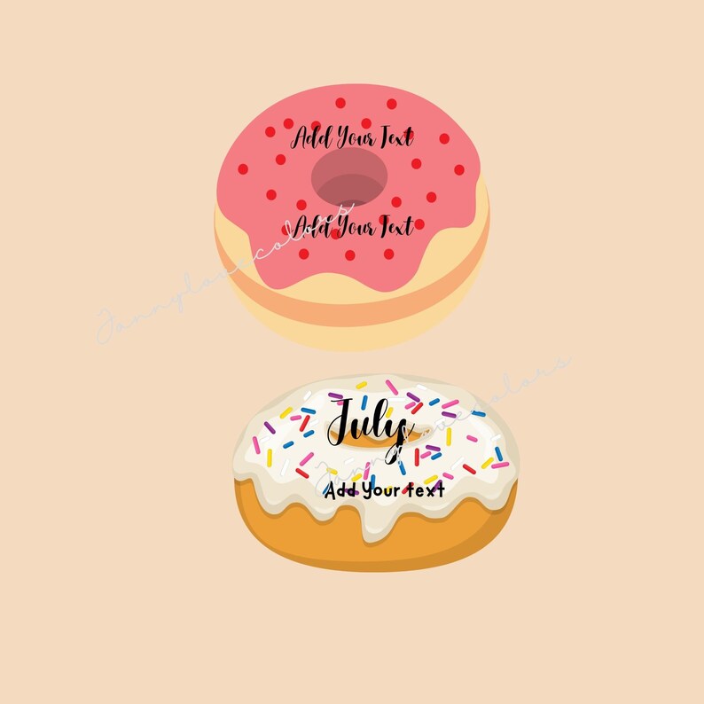 Birthday Display Bulletin Board Kit Donut Birthday Display - Etsy