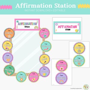 Groovy Garden Classroom Decor Bundle Pastel Classsroom Theme - Etsy