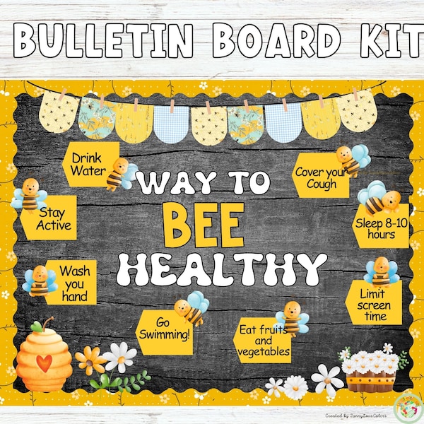 Bee Bulletin Board - Etsy