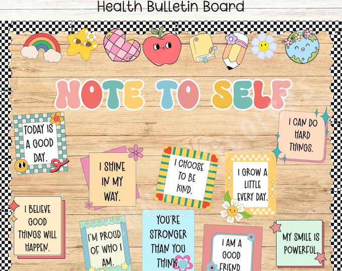 Mental Health Bulletin Board Kits/sel/social Emotional Learning/school ...