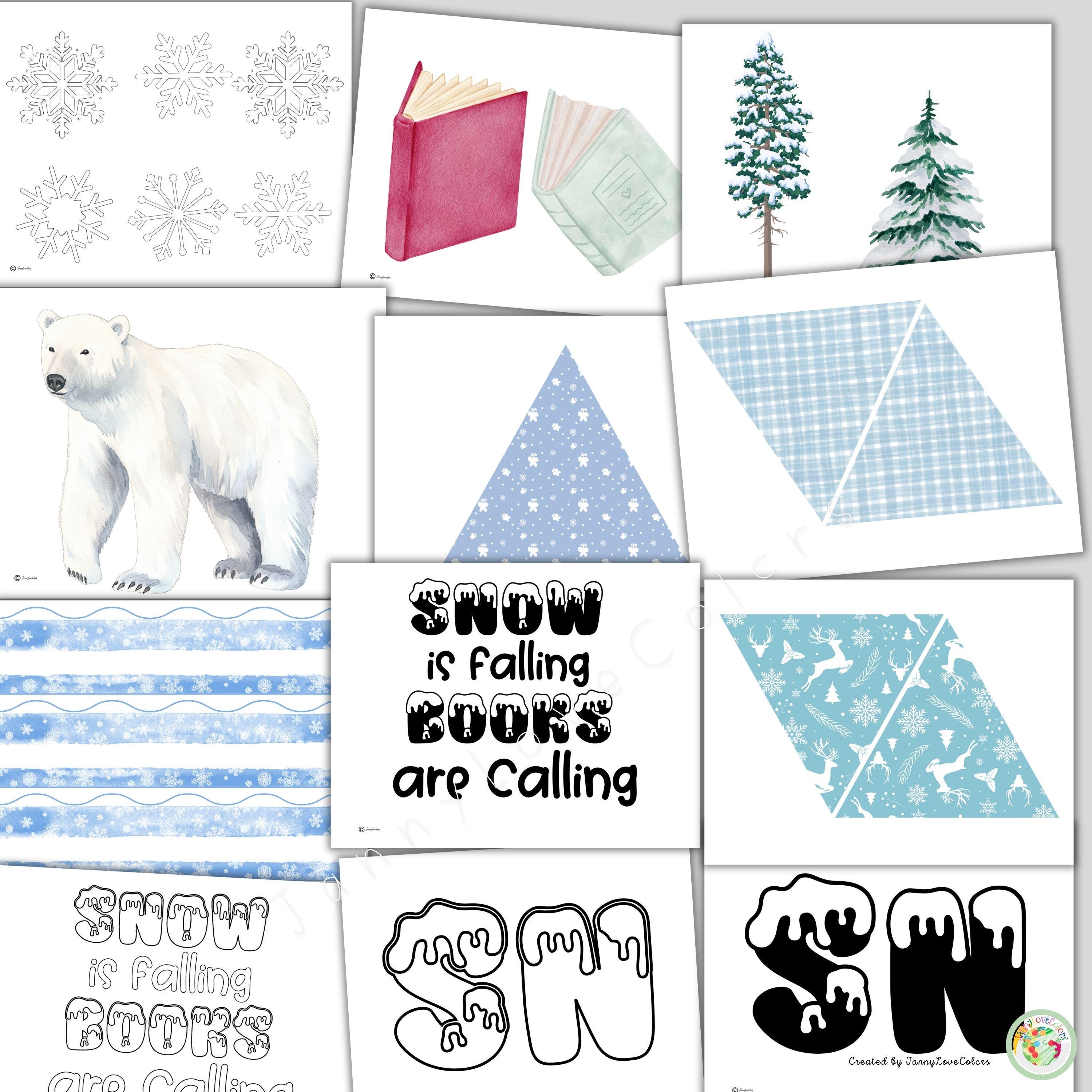 Winter Wonderland Bulletin Board Kit: Classroom Decor (digital Download ...