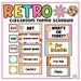 Retro Classroom Decor Bundle, Classroom Decor Kit, Printable Decor ...