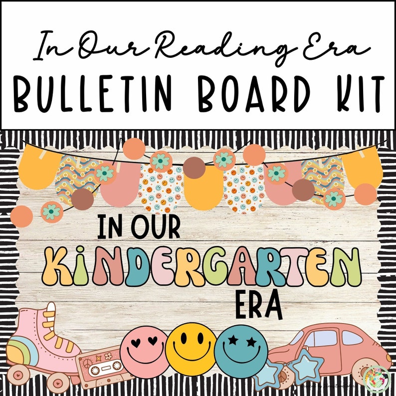 Reading Era Bulletin Board Kit: Classroom Door Decor (PDF) - Etsy