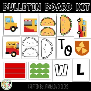 Taco 'bout a Great Class | Taco Bulletin Board Kit | Door Decor ...