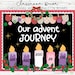 Advent Bulletin Board Set Christmas Bulletin Jesus Classroom Decor ...
