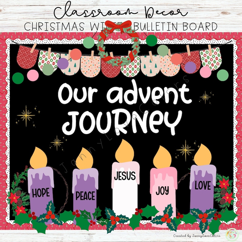 Advent Wreath Displays - Etsy UK