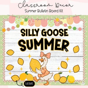 Goose Summer Bulletin Board, June Bulletin Board, Groovy Classroom ...