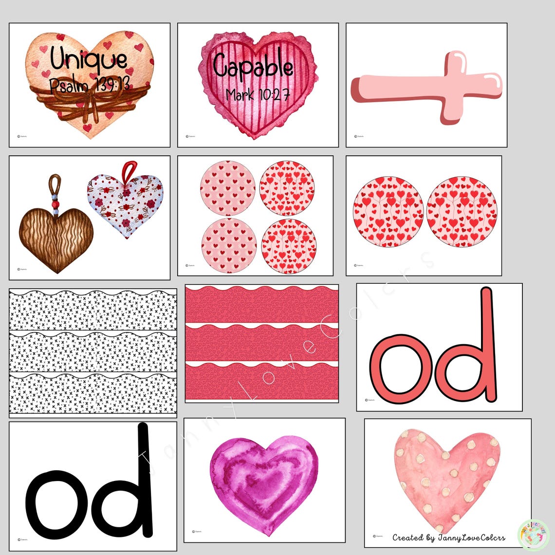 Valentine's Day Church Bulletin Board Kit: God & Jesus Decor (editable ...