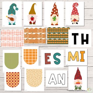 Fall Gnomies- Gnome Bulletin Board Kit- Door Decor - September ...