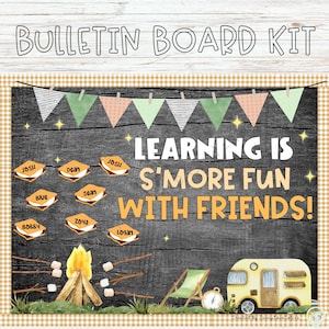 Smore Learning Bulletin Board - Etsy
