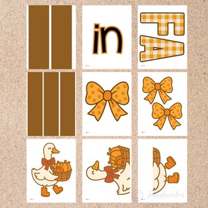 Silly Goose Fall Bulletin Board Kit: Autumn Classroom Decor (digital ...