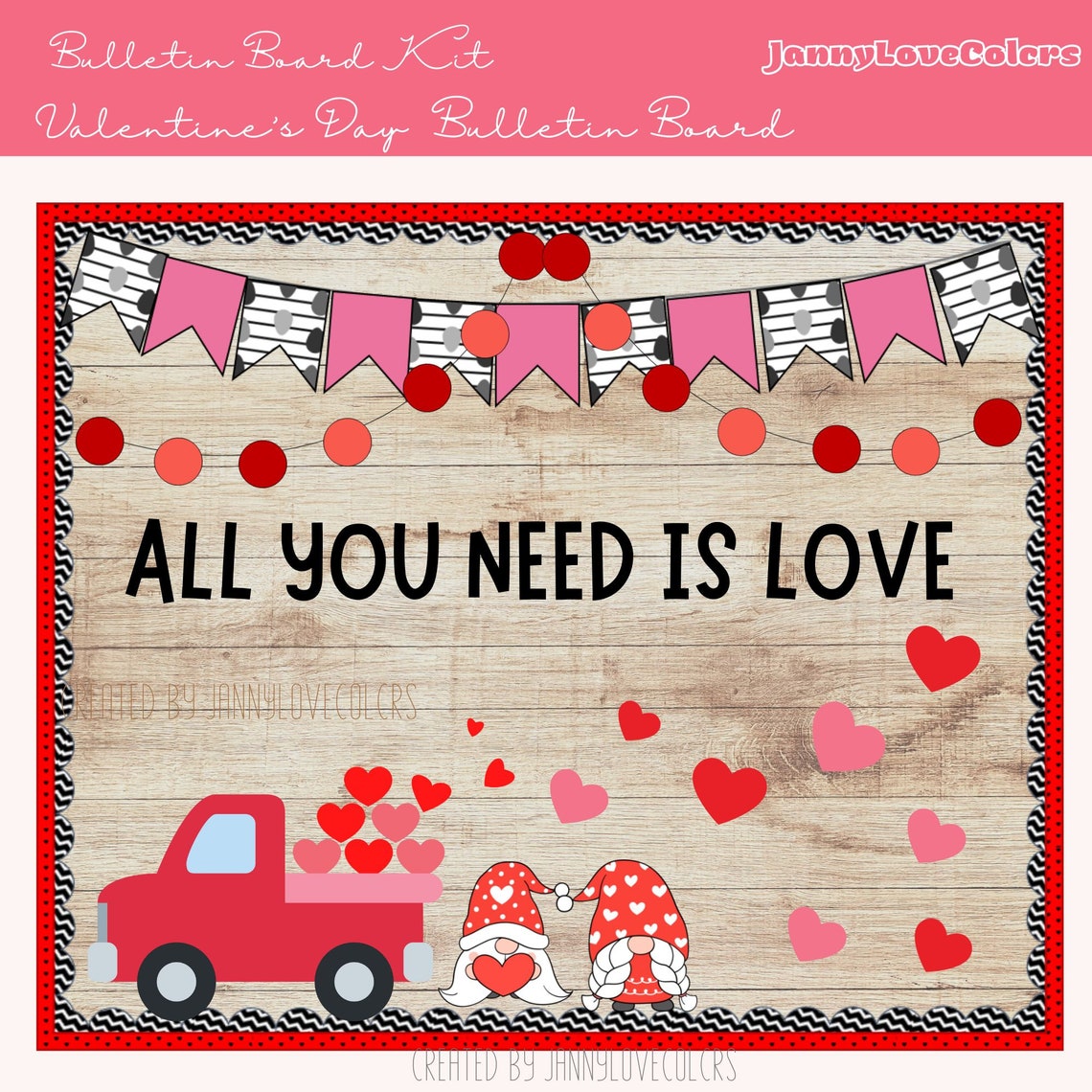 February Bulletin Board Kit Classroom Decor Bulletin Boards - Etsy