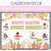 Retro Easter Bulletin Board Kit: Groovy Classroom Door Decor (digital ...