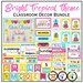Bright Tropical Classroom Decor Bundle: Editable Printable - Etsy