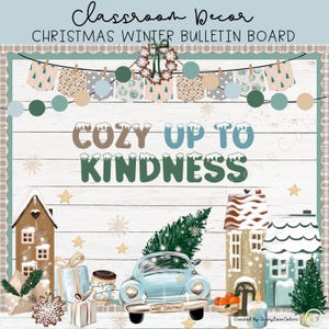 Cozy Winter Classroom Bulletin Board Decor (PDF) - Etsy