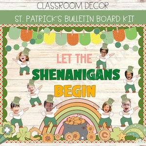 St. Patrick's Day Bulletin Board | March Bulletin Board | St. Patrick's ...