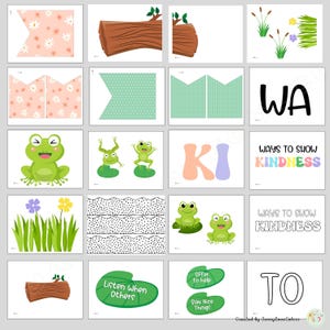 Kindness Bulletin Board | Spring Frog Classroom Decor | Easter Door ...