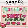 Summer Bulletin Board Idea, Retro Classroom Decor | Sunshine April and ...