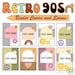 Retro 90s Theme Classroom Decor BUNDLE | Printable | Digital Download ...