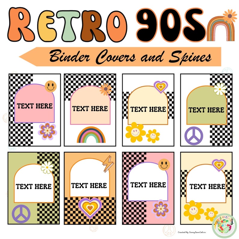 Retro 90s Theme Classroom Decor BUNDLE Printable Digital Download - Etsy