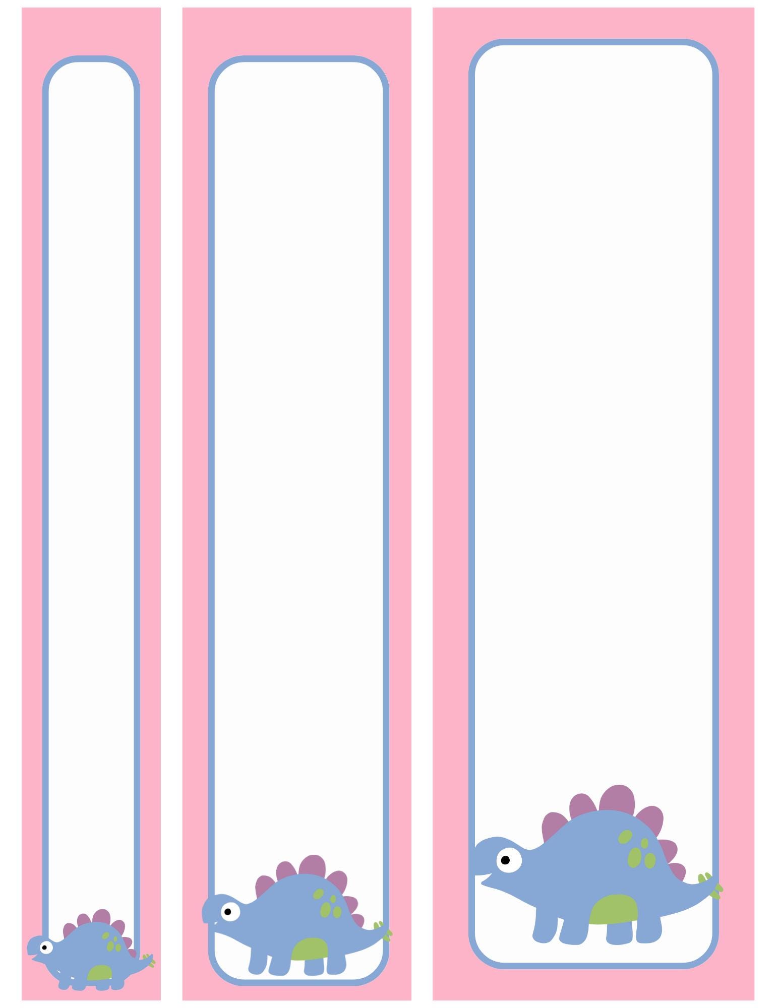 Editable Binder Covers and Spines Dinosaur Classroom Decor - Etsy