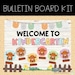 Highland Cow Classroom Bulletin Board Kit: Back to School Decor ...