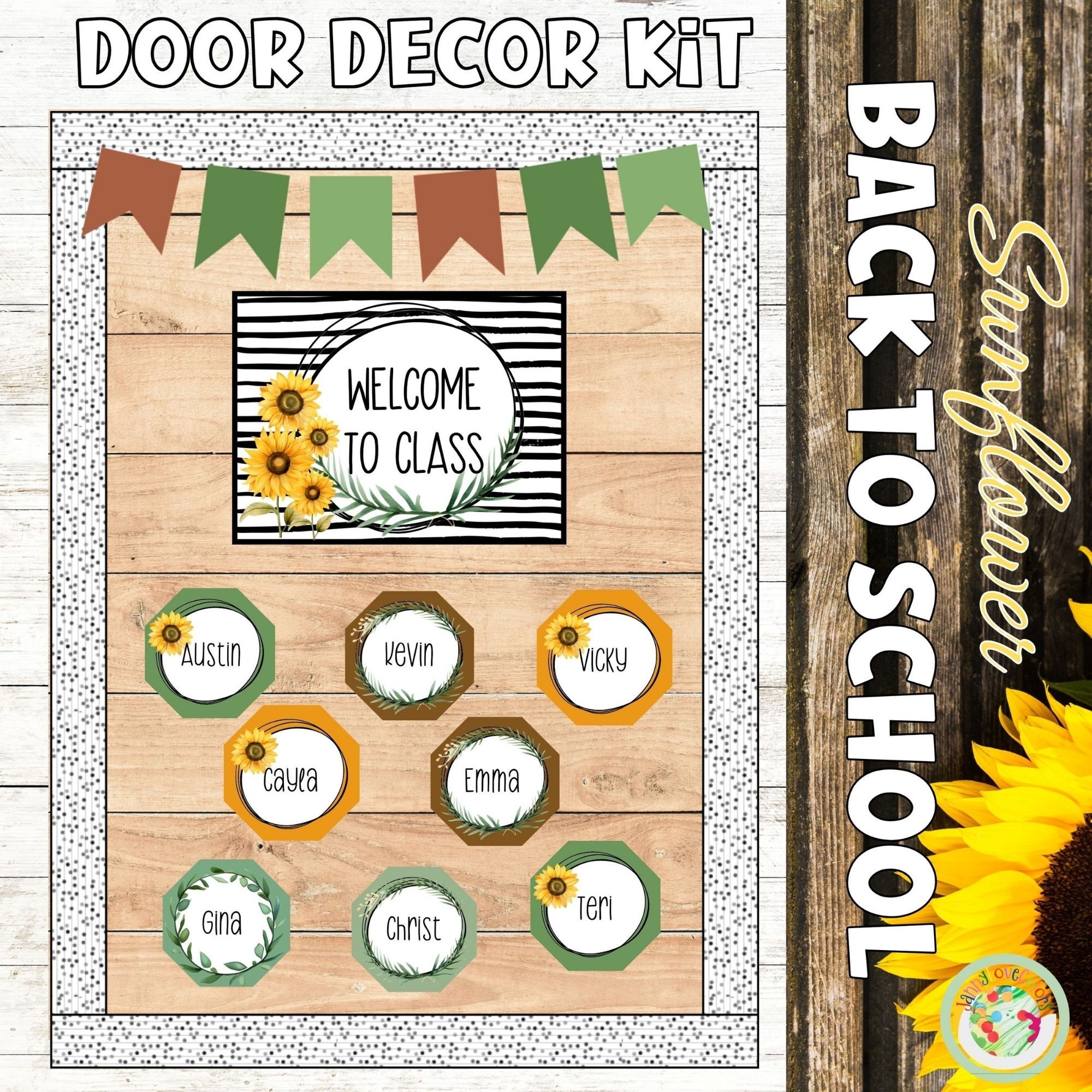 Modern Farmhouse Classroom Decor Bundle, Easy Classroom Decorations - Etsy