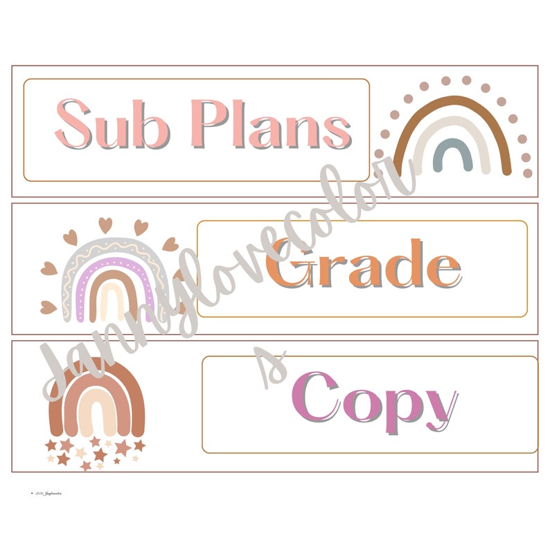 EDITABLE Teacher Rolling Cart Labels Classroom Decor - Etsy