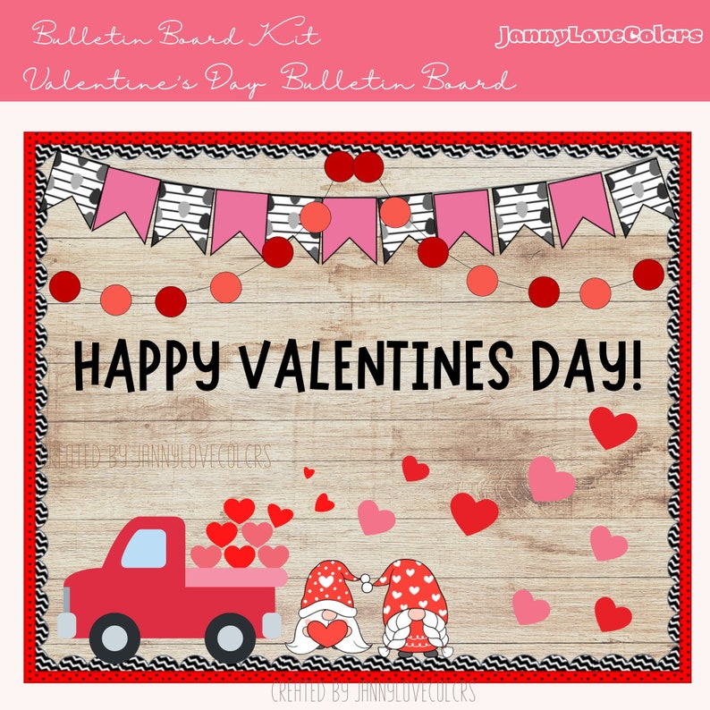 February Bulletin Board Kit Classroom Decor Bulletin Boards - Etsy