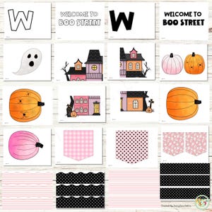 Halloween Bulletin Board Kit October Bulletin Board - Etsy