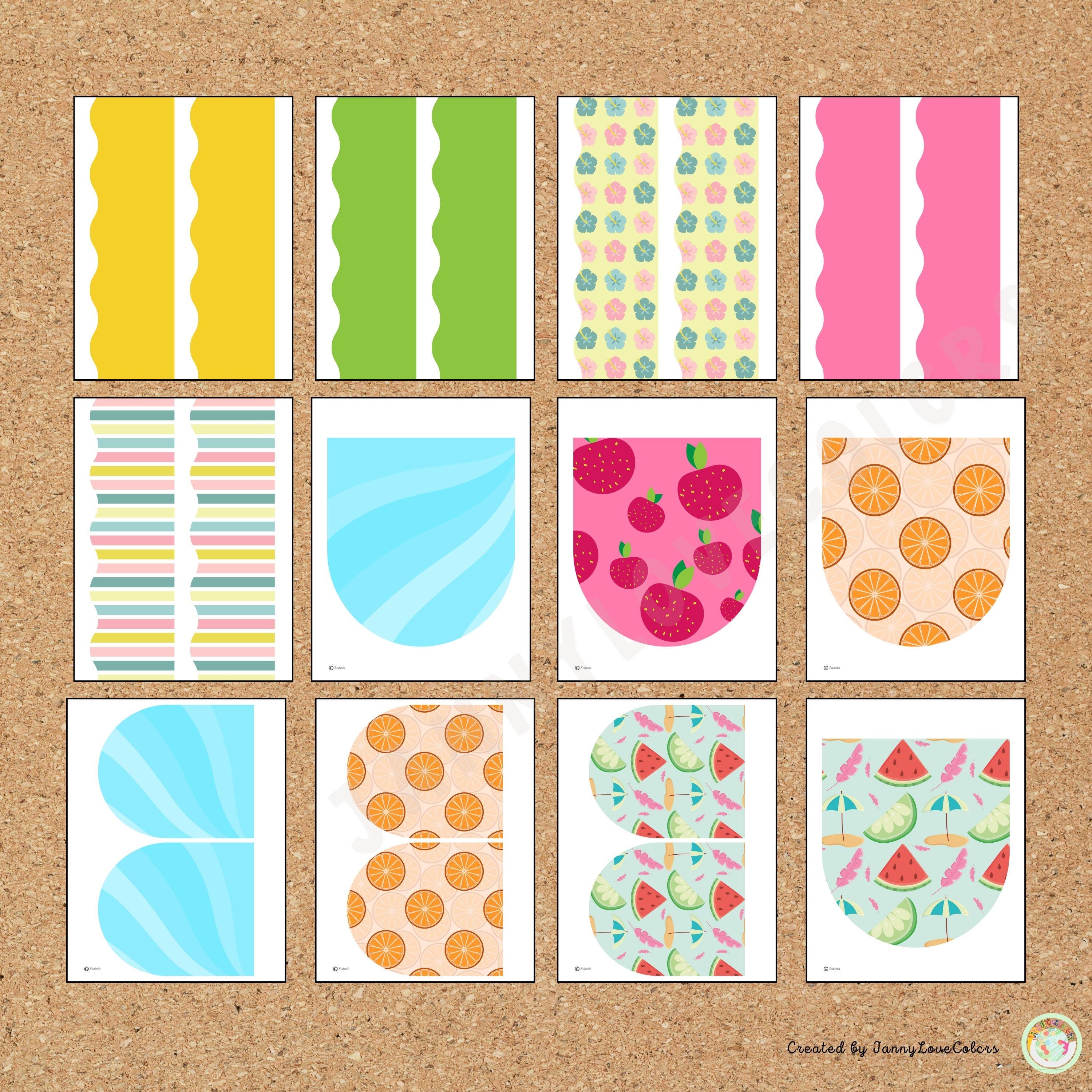 Summer Healthy Habits Bulletin Board Kit: Classroom Decor (printable ...