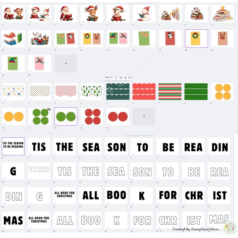 Christmas Reading Bulletin Board Kit | Holiday Library Decor Classroom ...