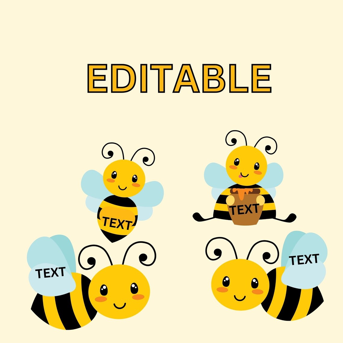 Bee Theme Spring Bulletin Board Kit April May Classroom Decor Editable ...